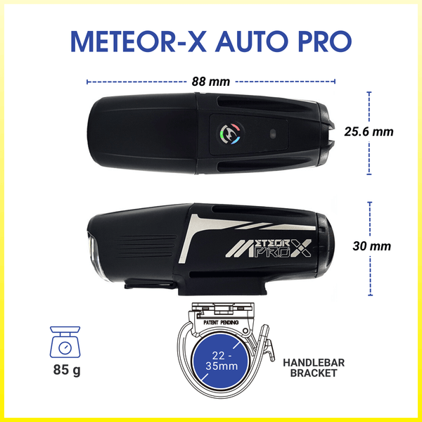 Moon Meteor-X Auto Pro 600 (Flashing 700) Lumens Bicycle Light - ITOTS ...